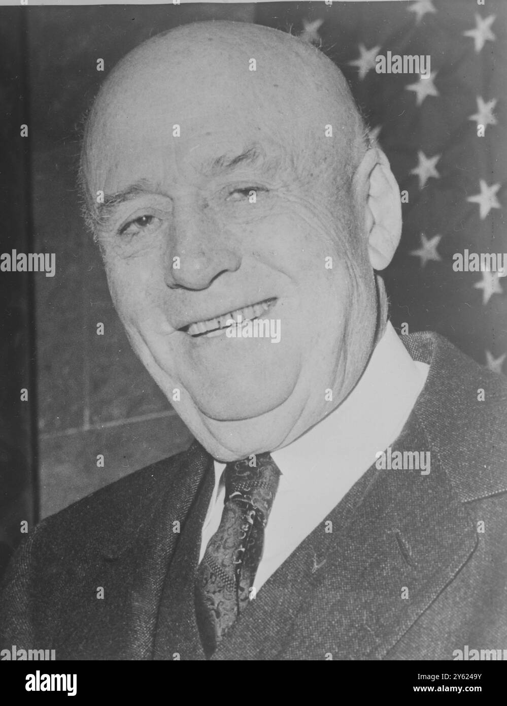 SAM RAYBURN SMILING 9 JANUARY 1960 Stock Photo - Alamy