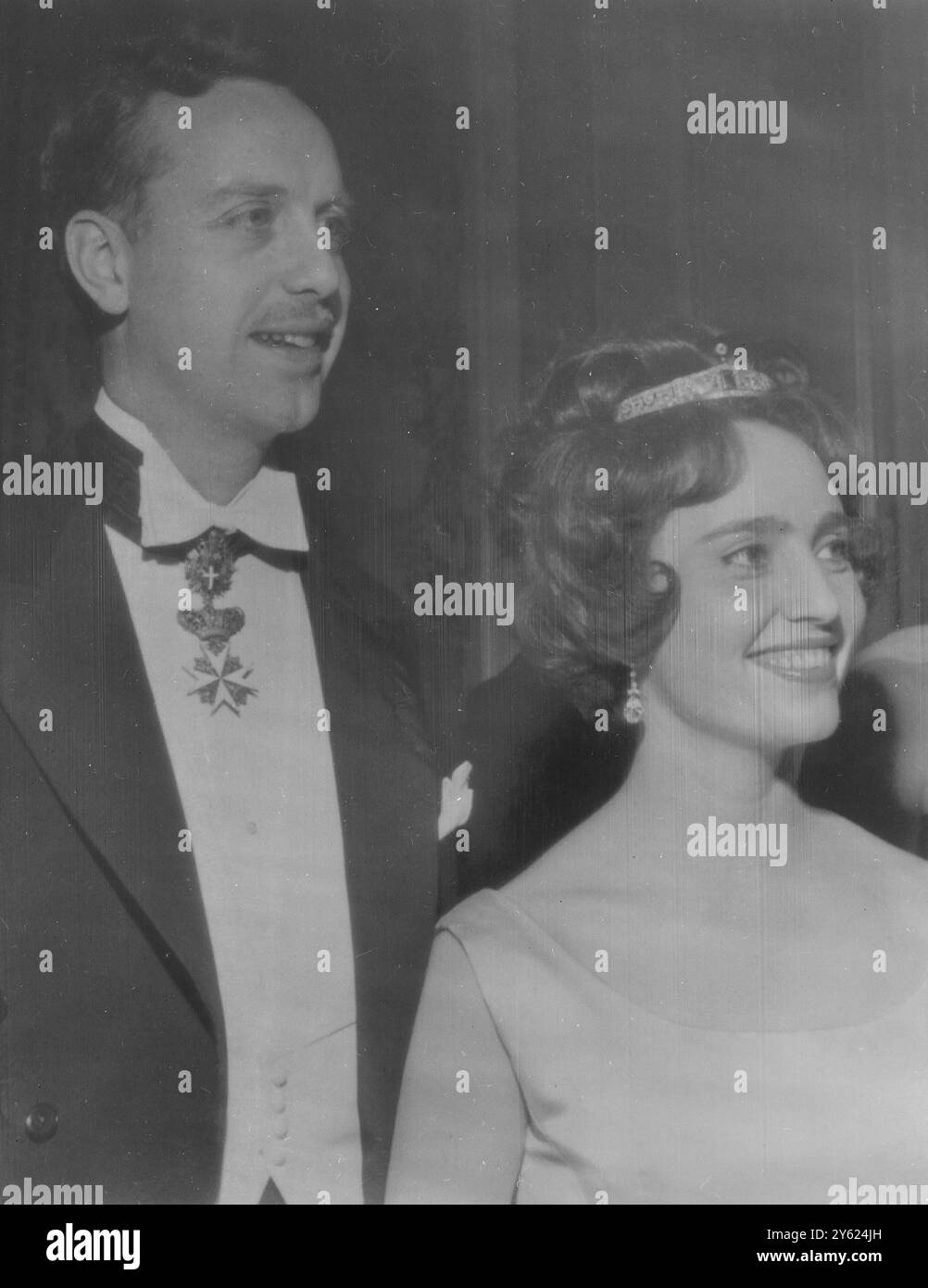PRINCESS MARIE FRANCOISE OF BOURBON PARMA AND HER BRIDEGROOM TO BE ...