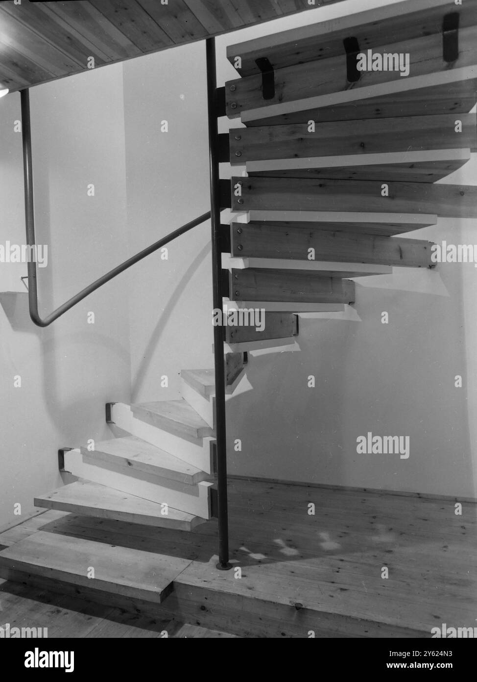 S stairway Black and White Stock Photos & Images - Alamy