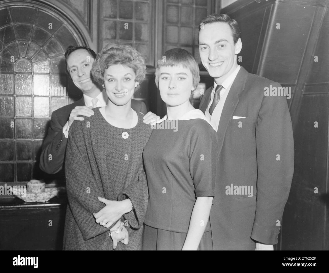 Two members of the company of the Revue " Pieces of Eight " announced ...