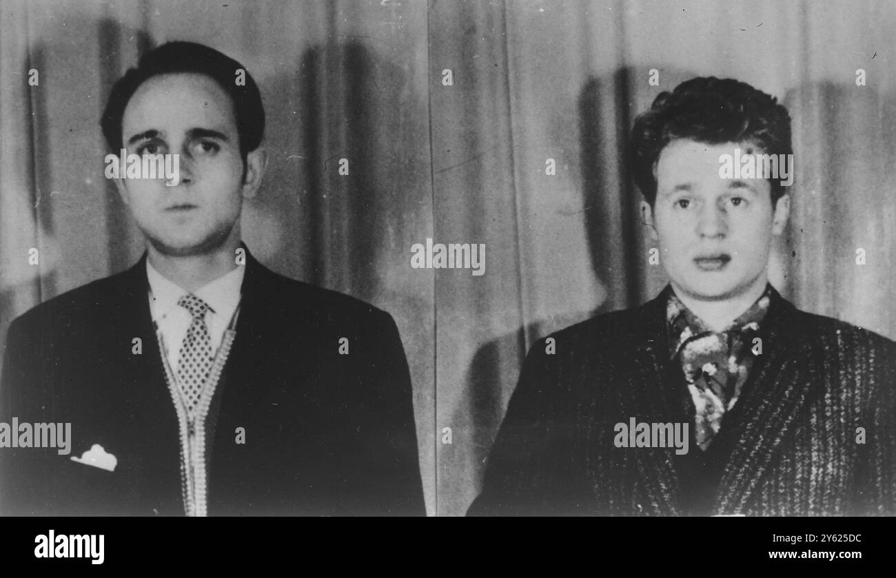 PAUL JOSEF SCHONEN ( LEFT ) AND ARNOLD STRUNK MEMBERS OF OF A NAZI ...