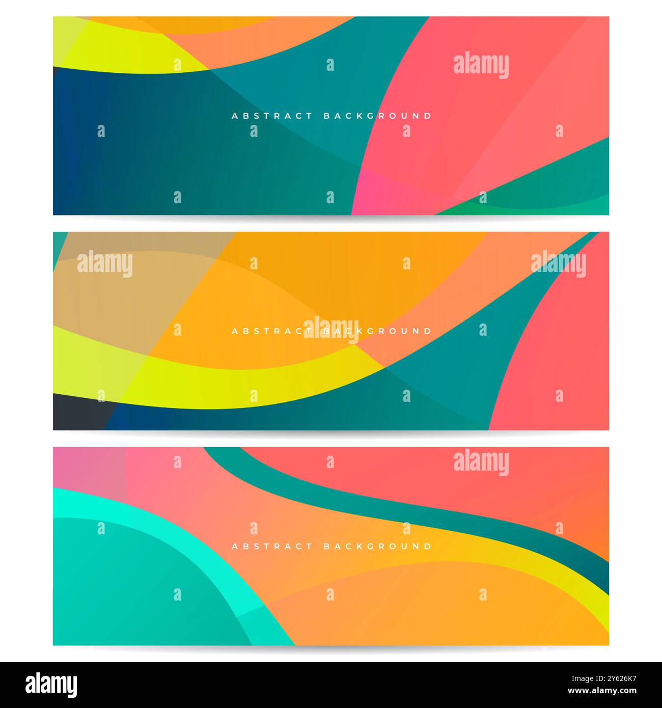 Gradient orange red colors wavy Cut Out Stock Images & Pictures - Alamy