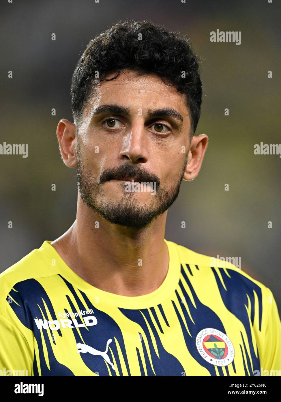 ISTANBUL - Samet Akaydin of Fenerbahce SK during the Turkish Superlig ...