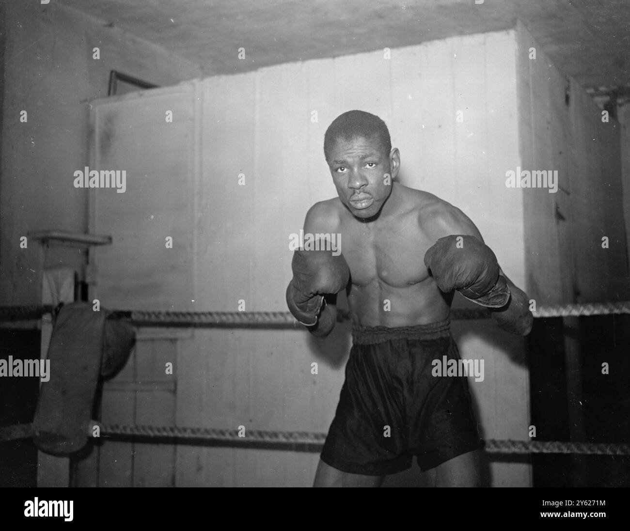 Five boxers from Jamaica - two of them champions in their own country ...