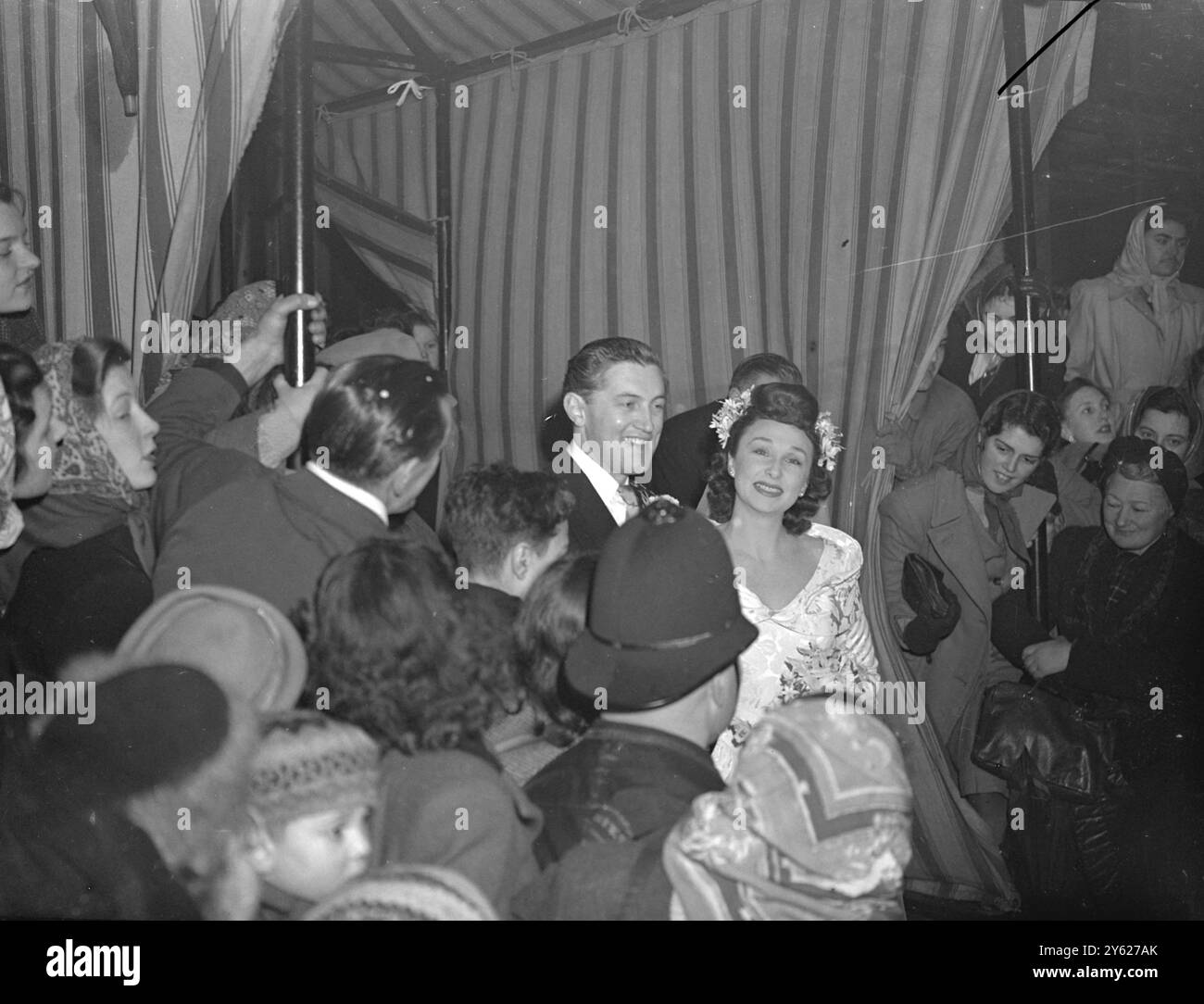Filmstars Googie Withers and John McCallum, who have played opposite ...