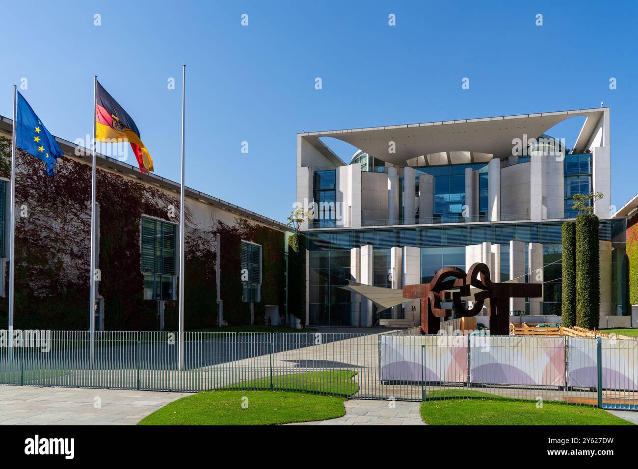 Berlin 2024: The Federal Chancellery is the official residence of the ...