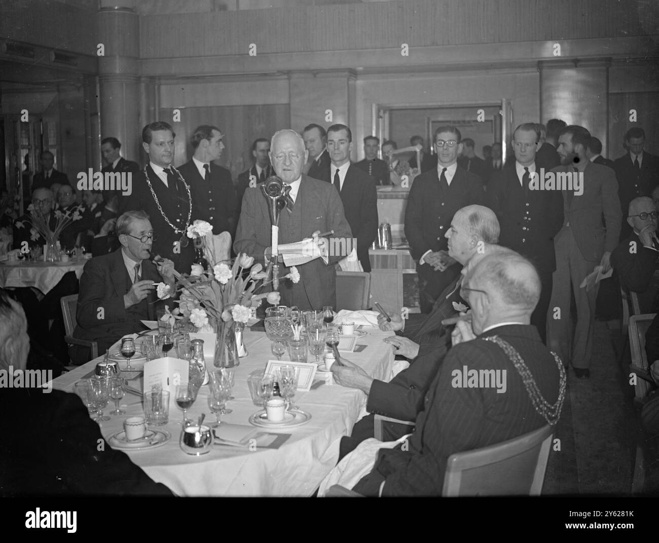 To mark the inauguration into the Southern Atlantic service of the ...