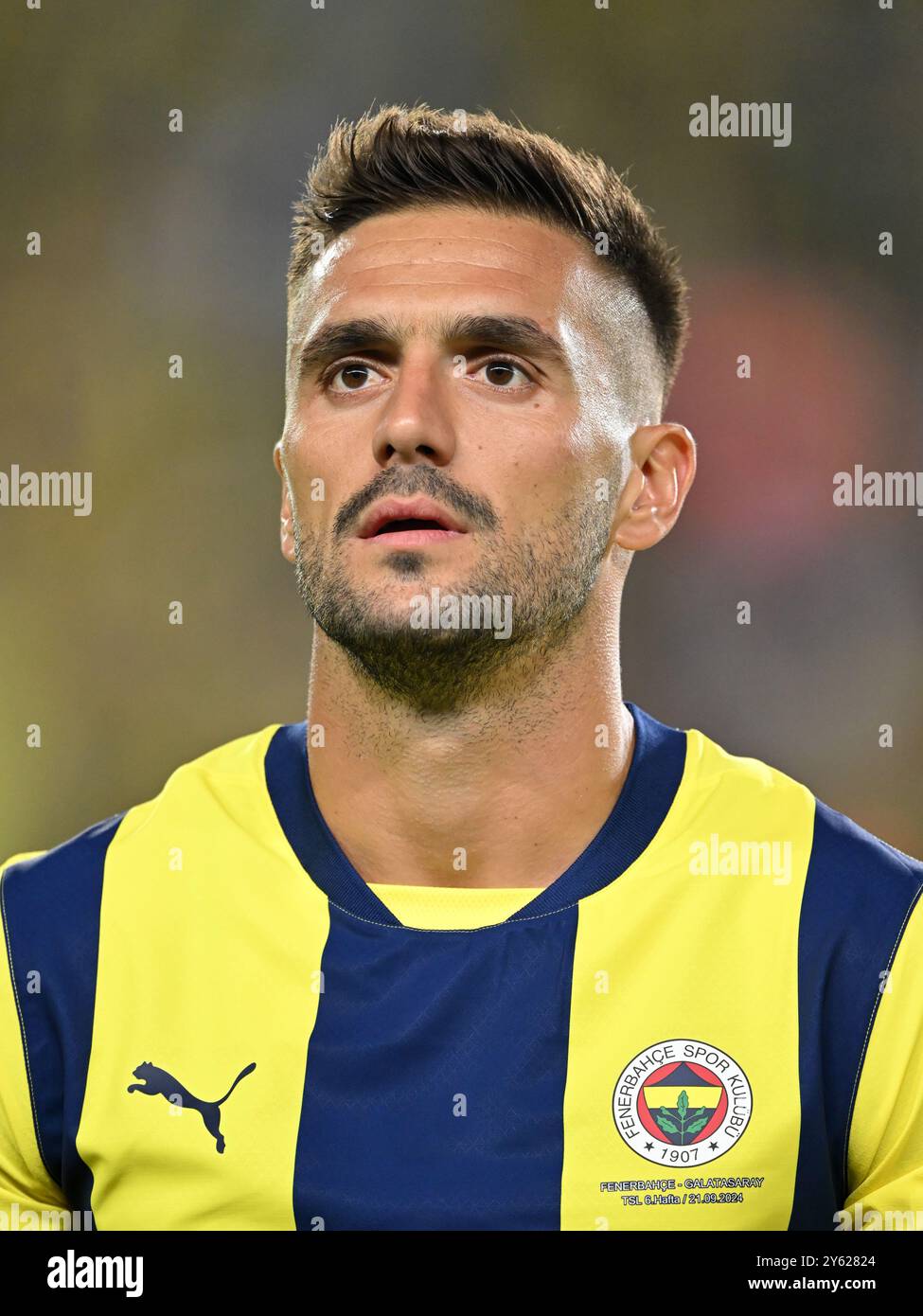 ISTANBUL - Dusan Tadic of Fenerbahce SK during the Turkish Superlig match between Fenerbahce AS ...