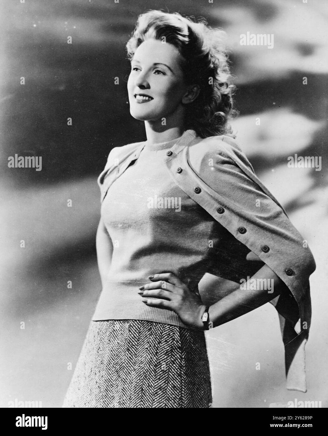 Anne Crawford, charming young star of the J. Arthur Rank Organisation ...