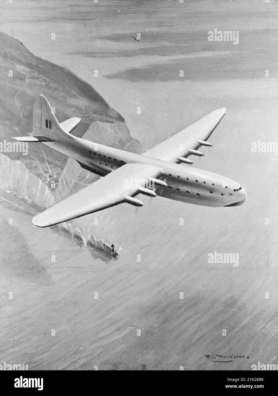 The greatest flying - boats ever to be built in Britain are slowly ...