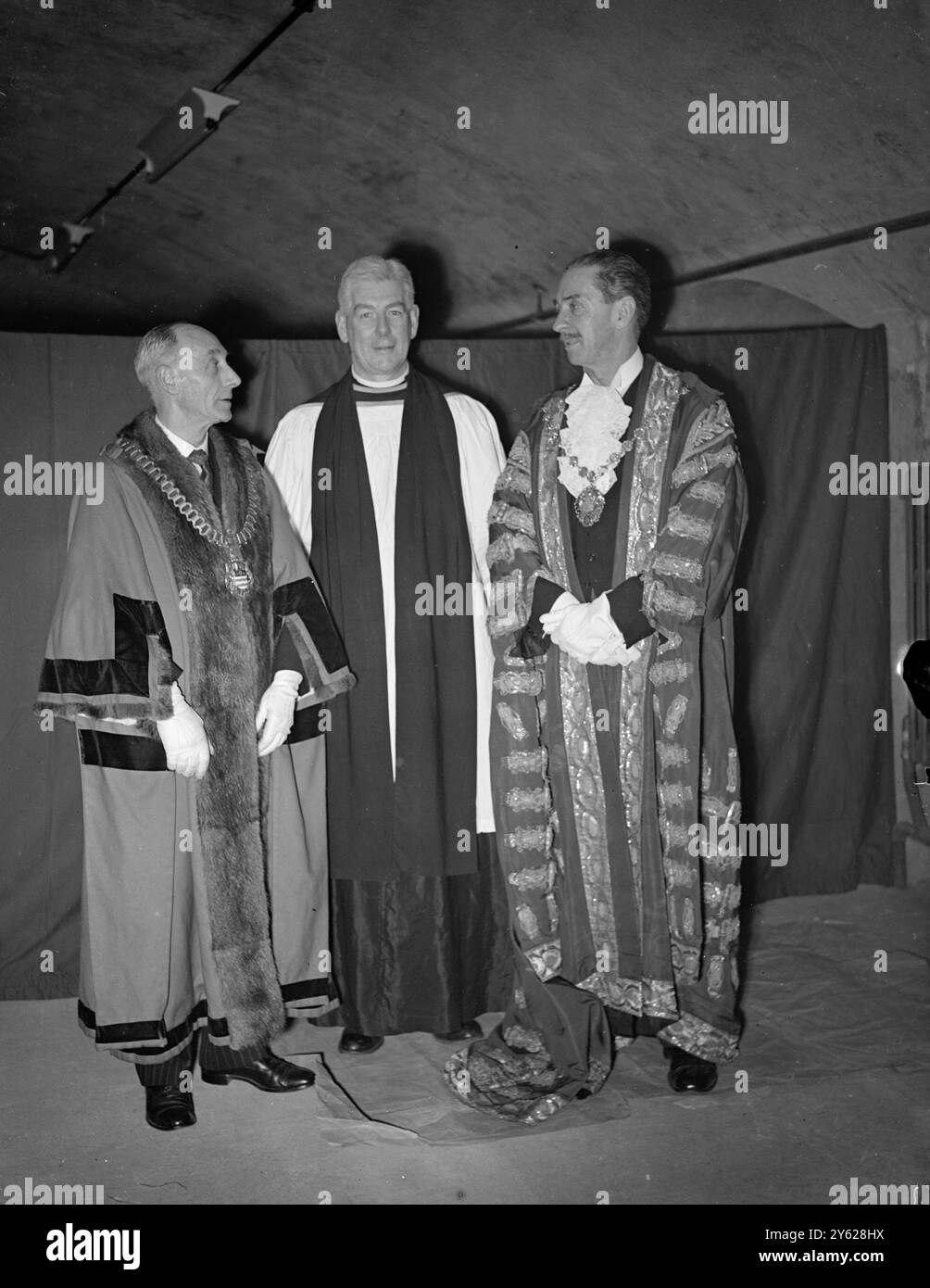 The new Vicar of St. Martin-in-the-Fields, the Rev. Lewis Mervyn ...