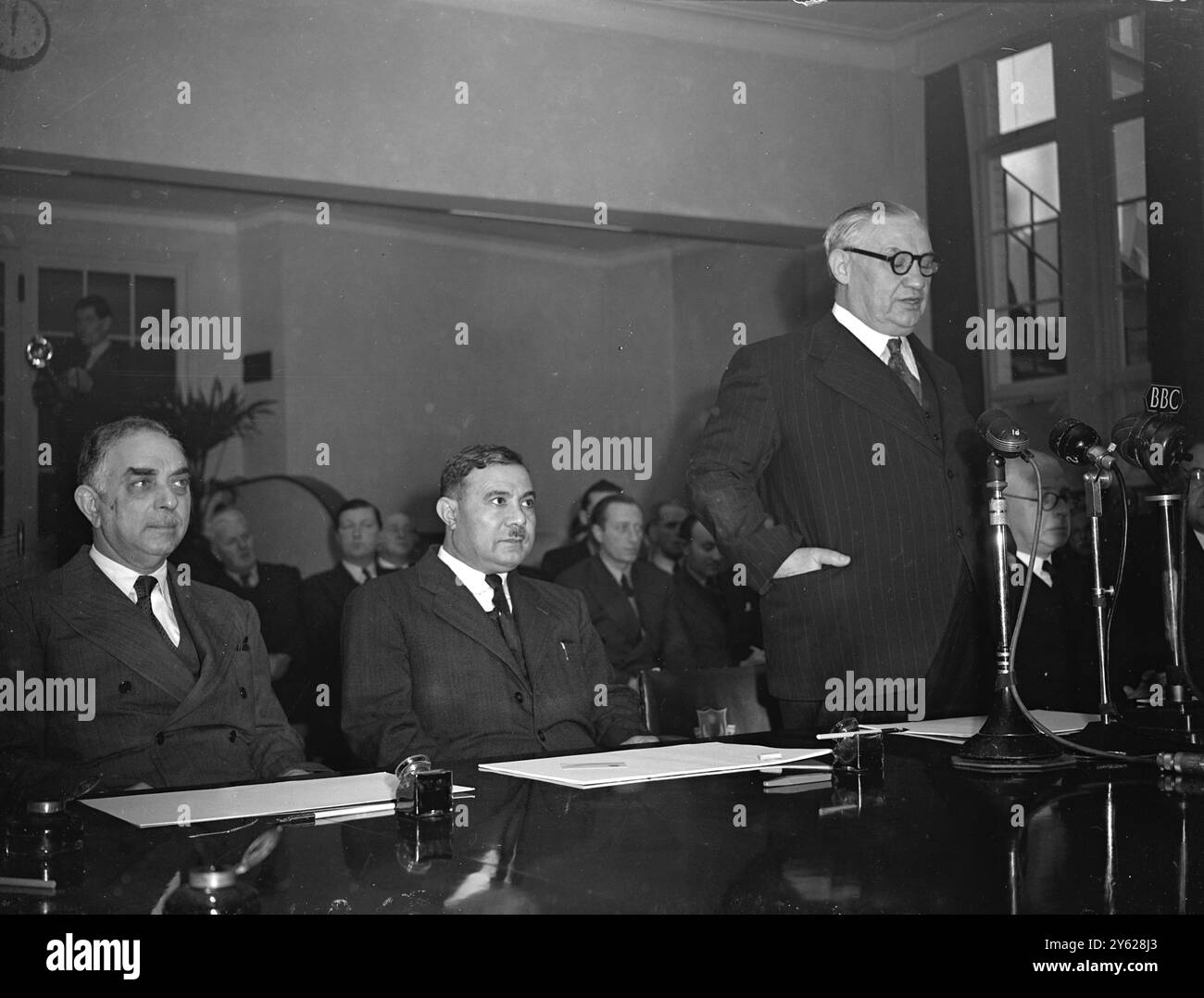 The new Anglo-Iraq Treaty which has been negotiated in London to take ...