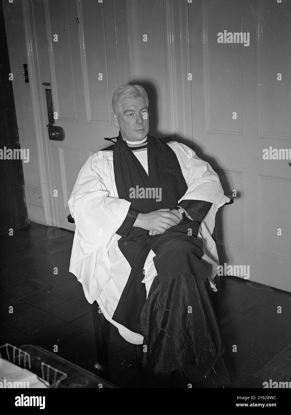 The new Vicar of St. Martin-in-the-Fields, the Rev. Lewis Mervyn ...