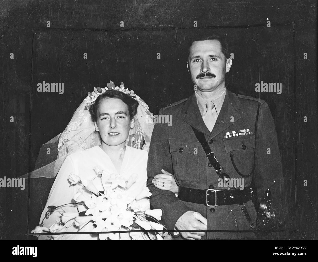 The wedding of Major John Emerson Baker and Miss Jennifer Lindsell, took place at St James's ...