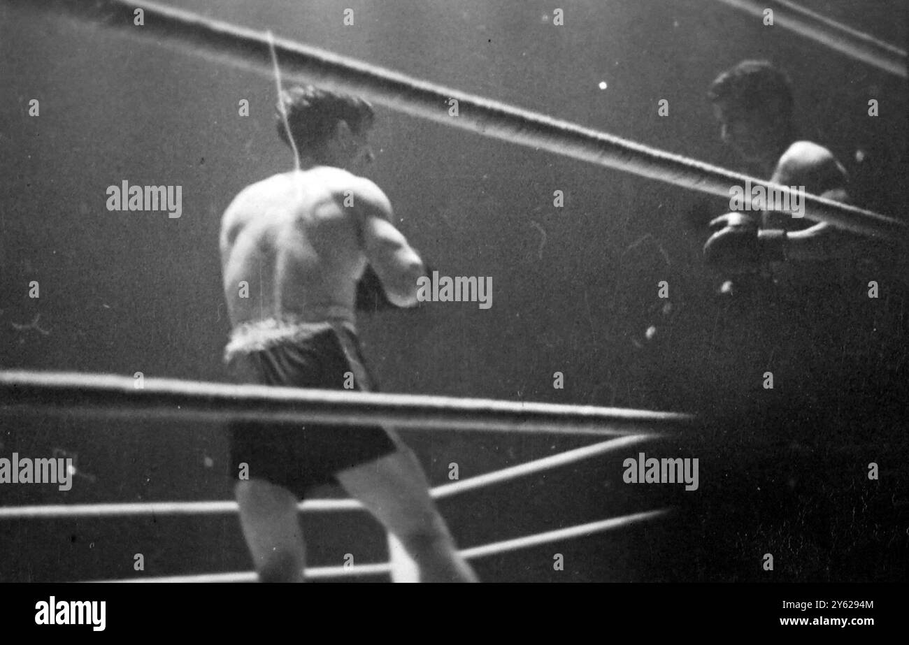 The fight for the European bantam-weight championship took place at the ...