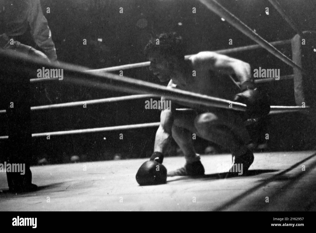 The fight for the European bantam-weight championship took place at the ...