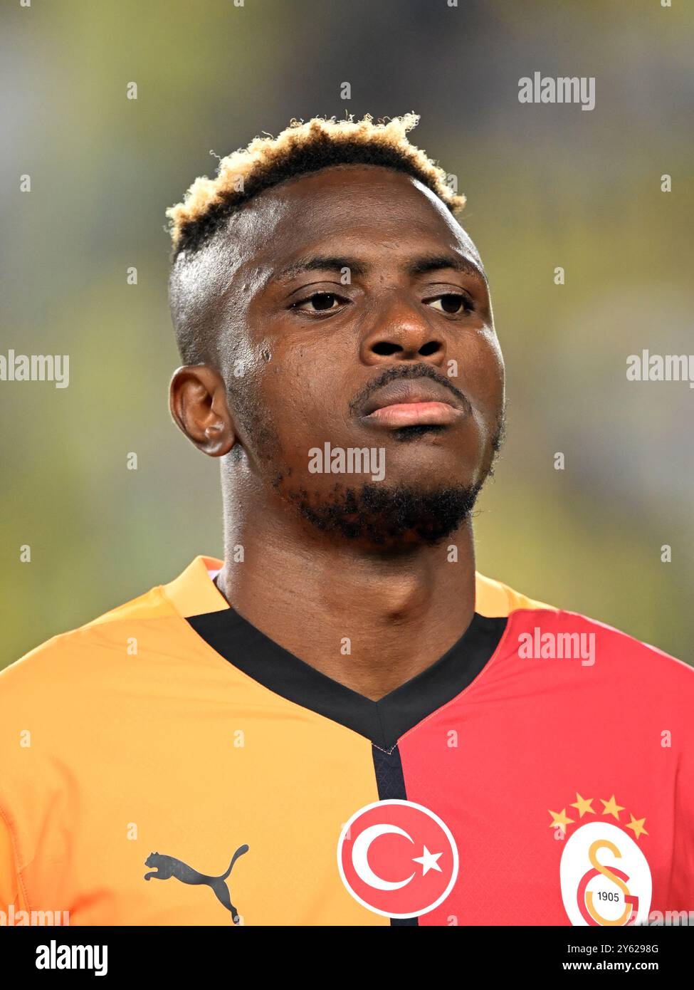 ISTANBUL - Victor Osimhen of Galatasaray SK during the Turkish Superlig ...