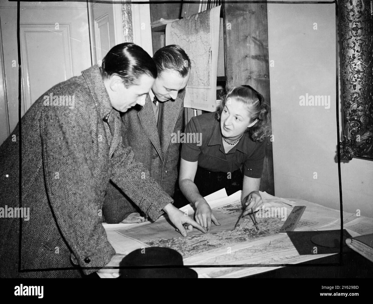 27-year-old Miss Ruth Russell , a blue eyed blonde of London, only ...