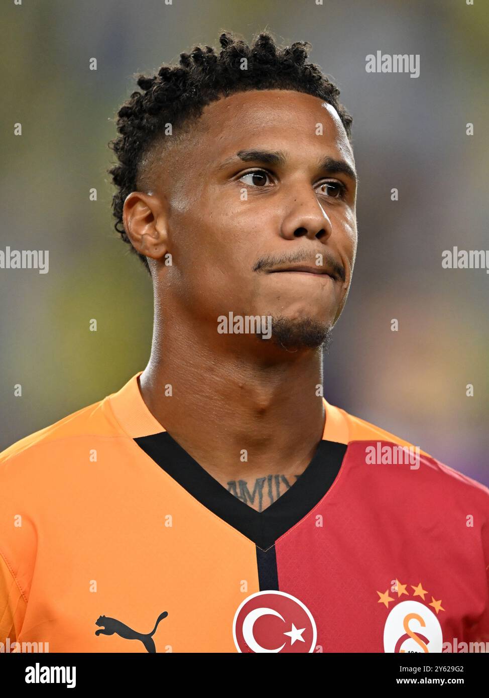 ISTANBUL - Ismail Jakobs of Galatasaray SK during the Turkish Superlig ...