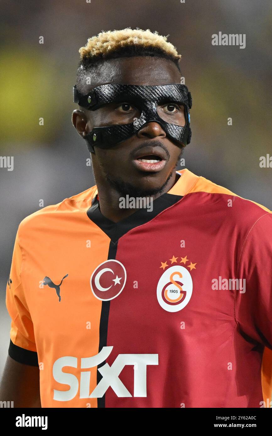 ISTANBUL - Victor Osimhen of Galatasaray SK during the Turkish Superlig ...