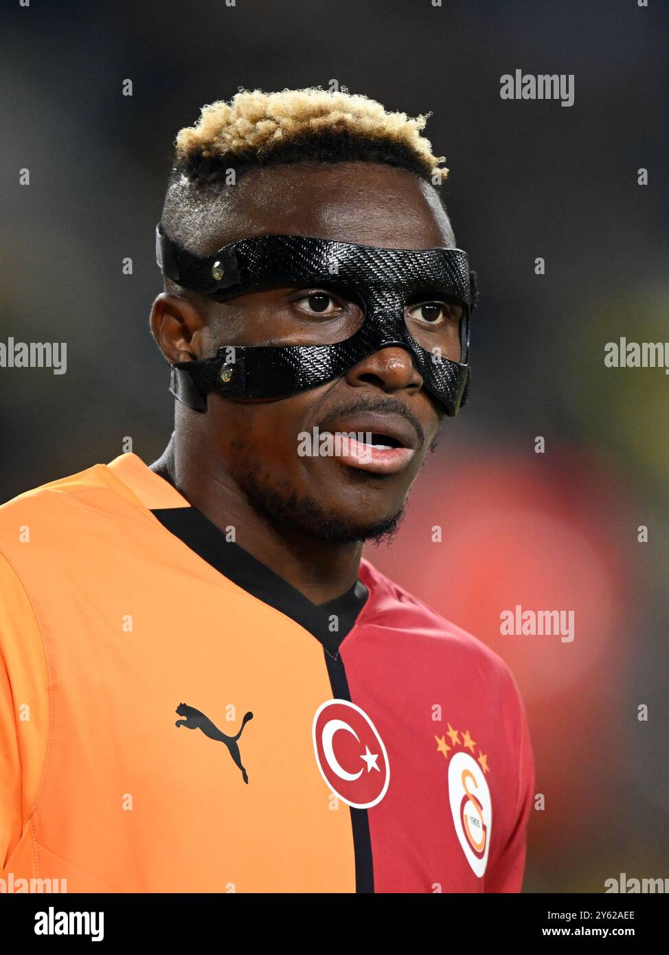 ISTANBUL - Victor Osimhen of Galatasaray SK during the Turkish Superlig ...