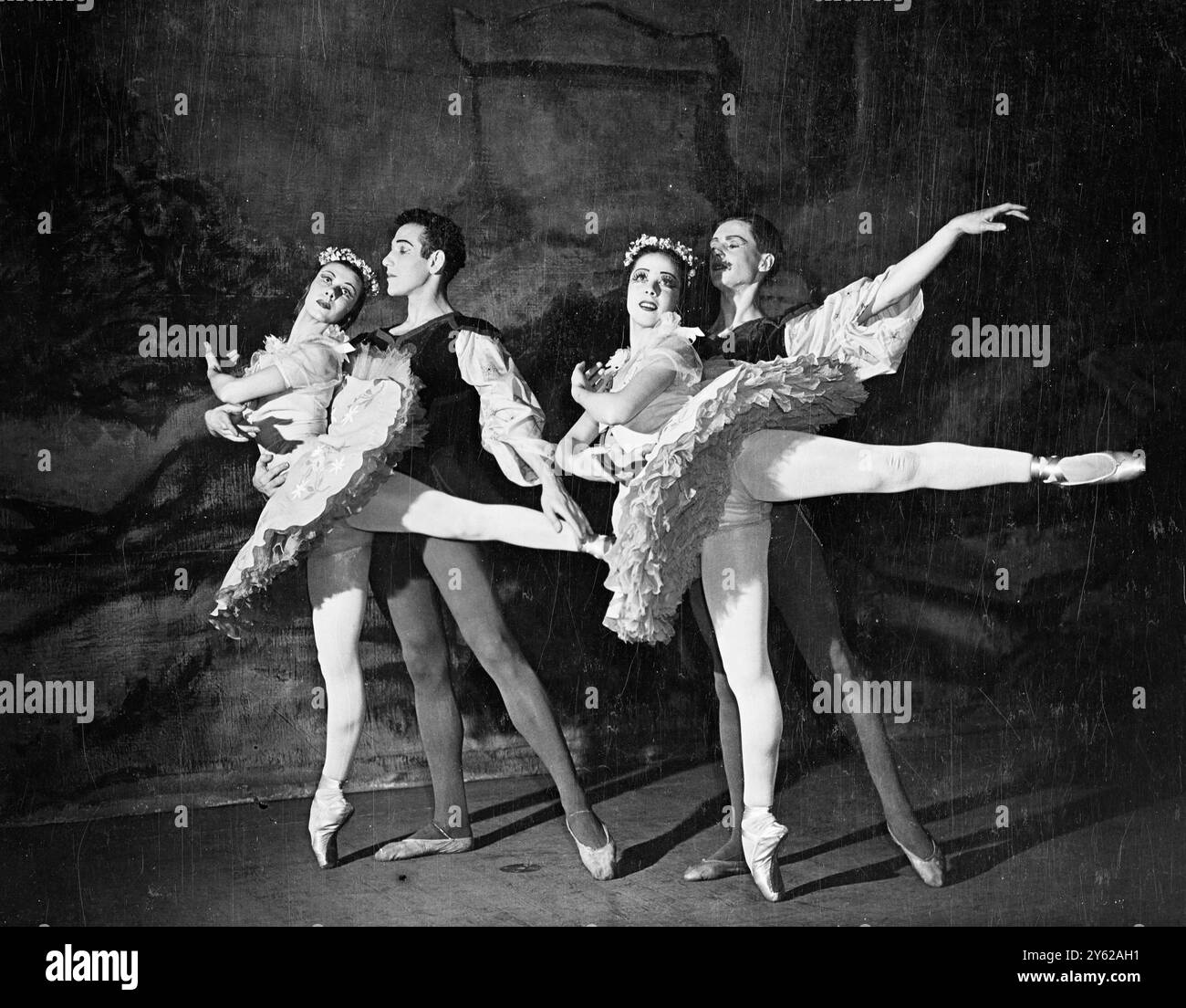 South African Ballet Dancers at the Royal Opera House, London. 19 ...