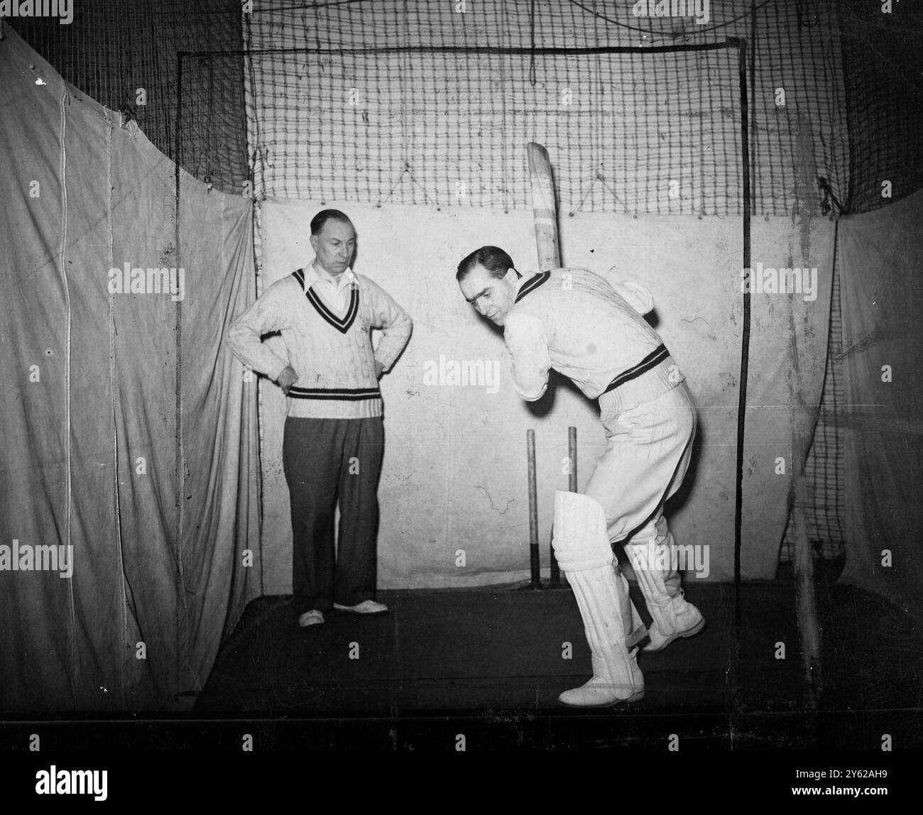 Under the watchful eye of Andy Sandham, famous Surrey and England ...