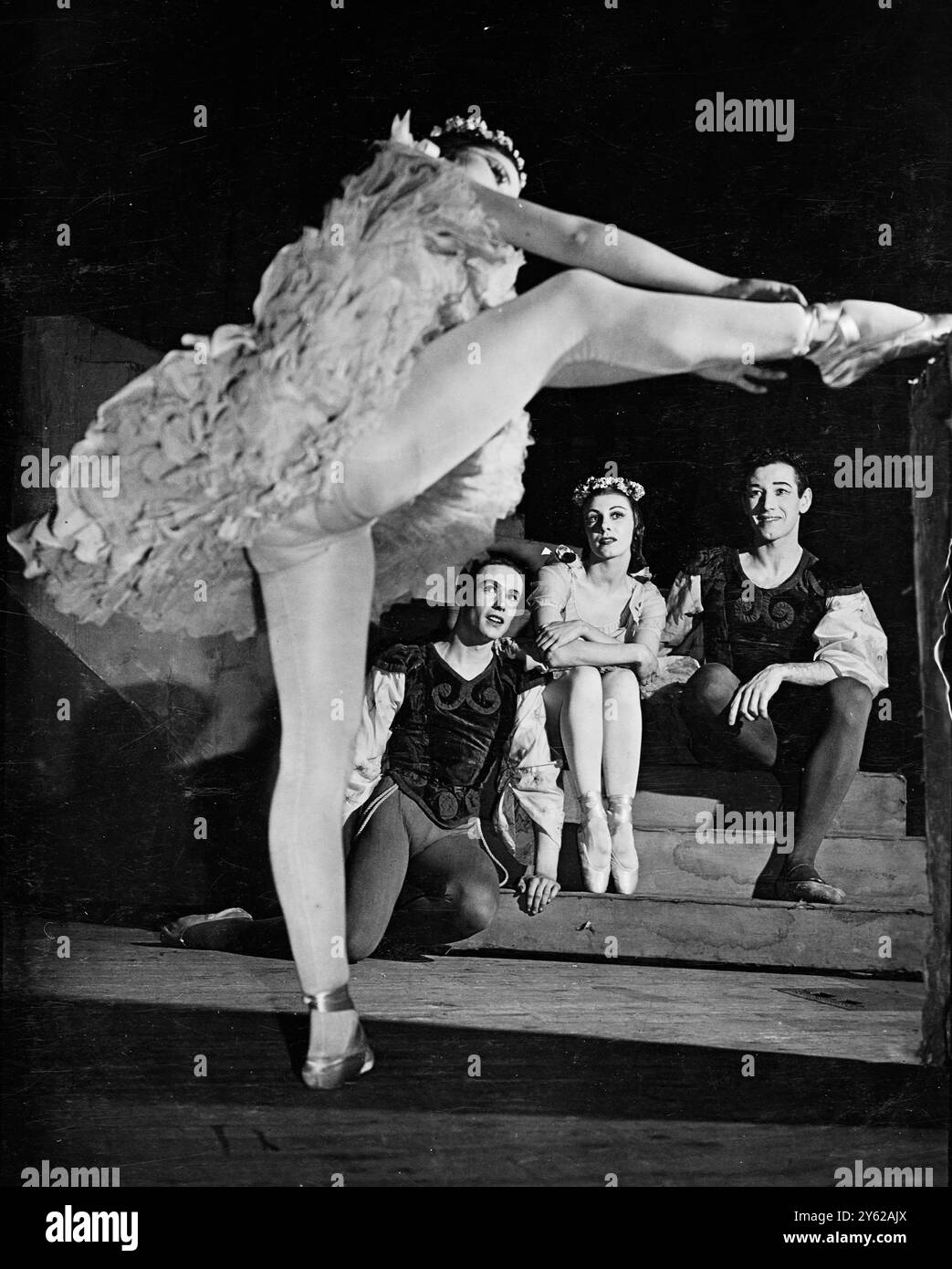 South African Ballet Dancers at the Royal Opera House, London. 19 ...
