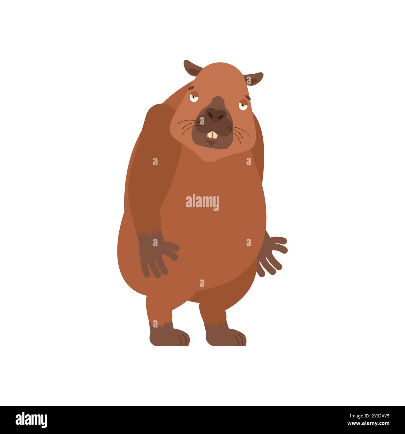 Cartoon capybara Cut Out Stock Images & Pictures - Alamy