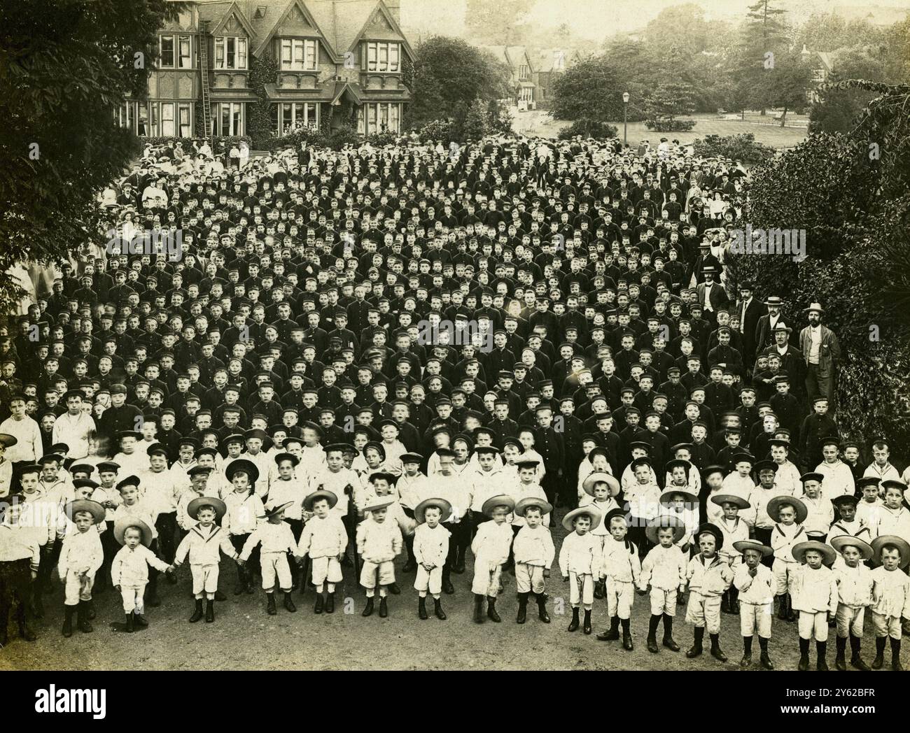 Probably all boys from Stepney and Limehouse Homes, Leopold House ...