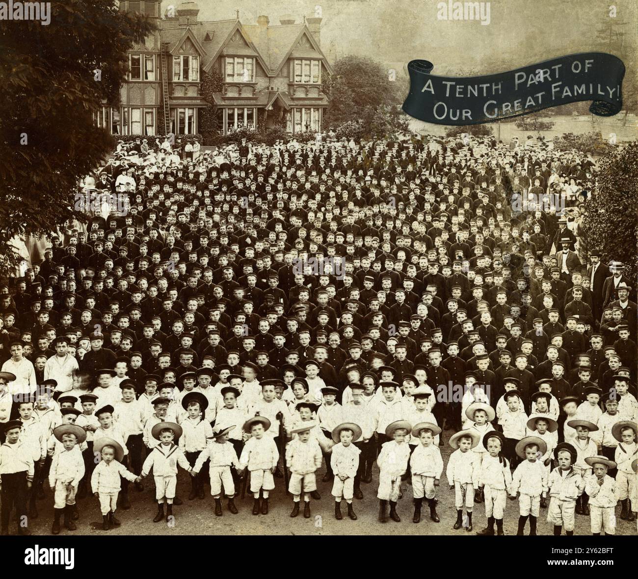 Probably all boys from Stepney and Limehouse Homes, Leopold House ...