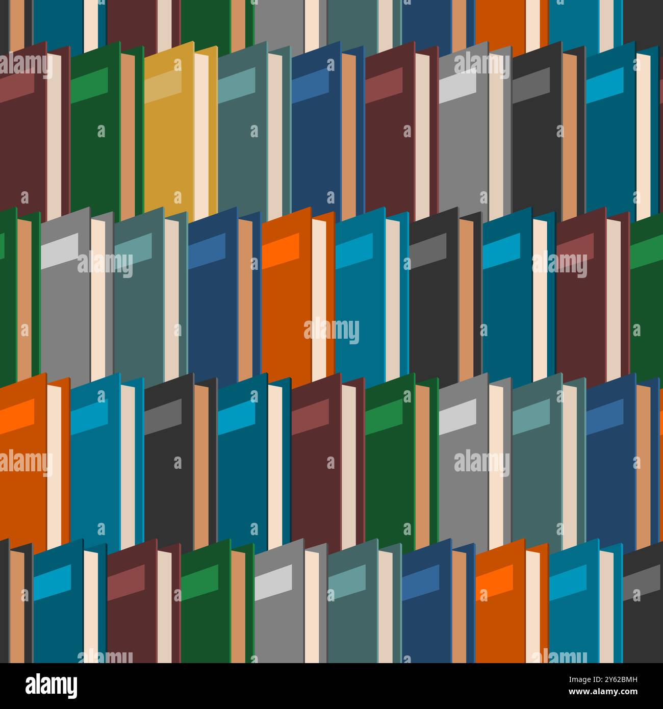 Books line art pattern Stock Vector Images - Alamy