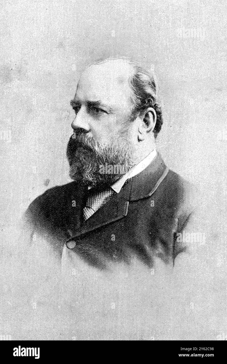 The late Vice-Admiral Sir George Tryon 1 July 1893 Stock Photo - Alamy