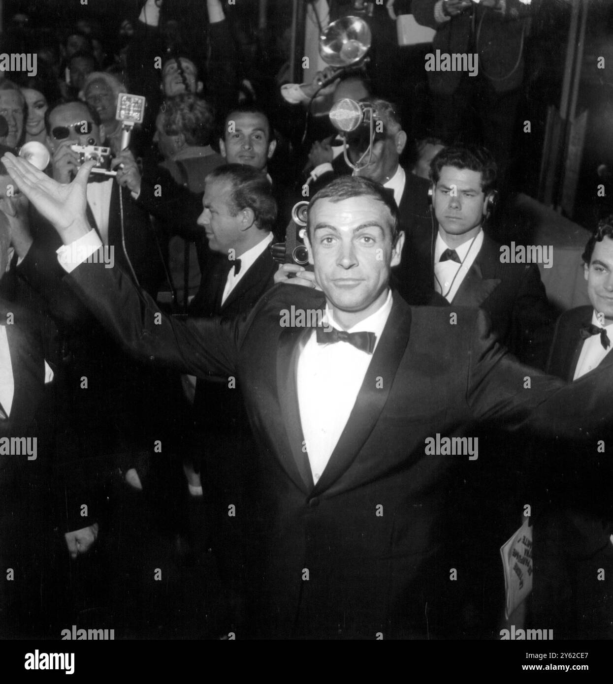 NOT as James Bond Expansive gesture from Sean Connery marked the end of ...