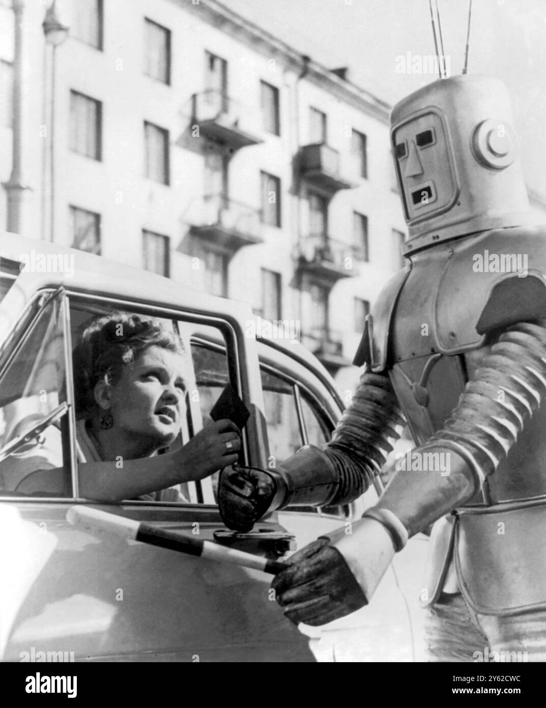Arkhangelsk, USSR: This woman motorist in the streets of this city was ...