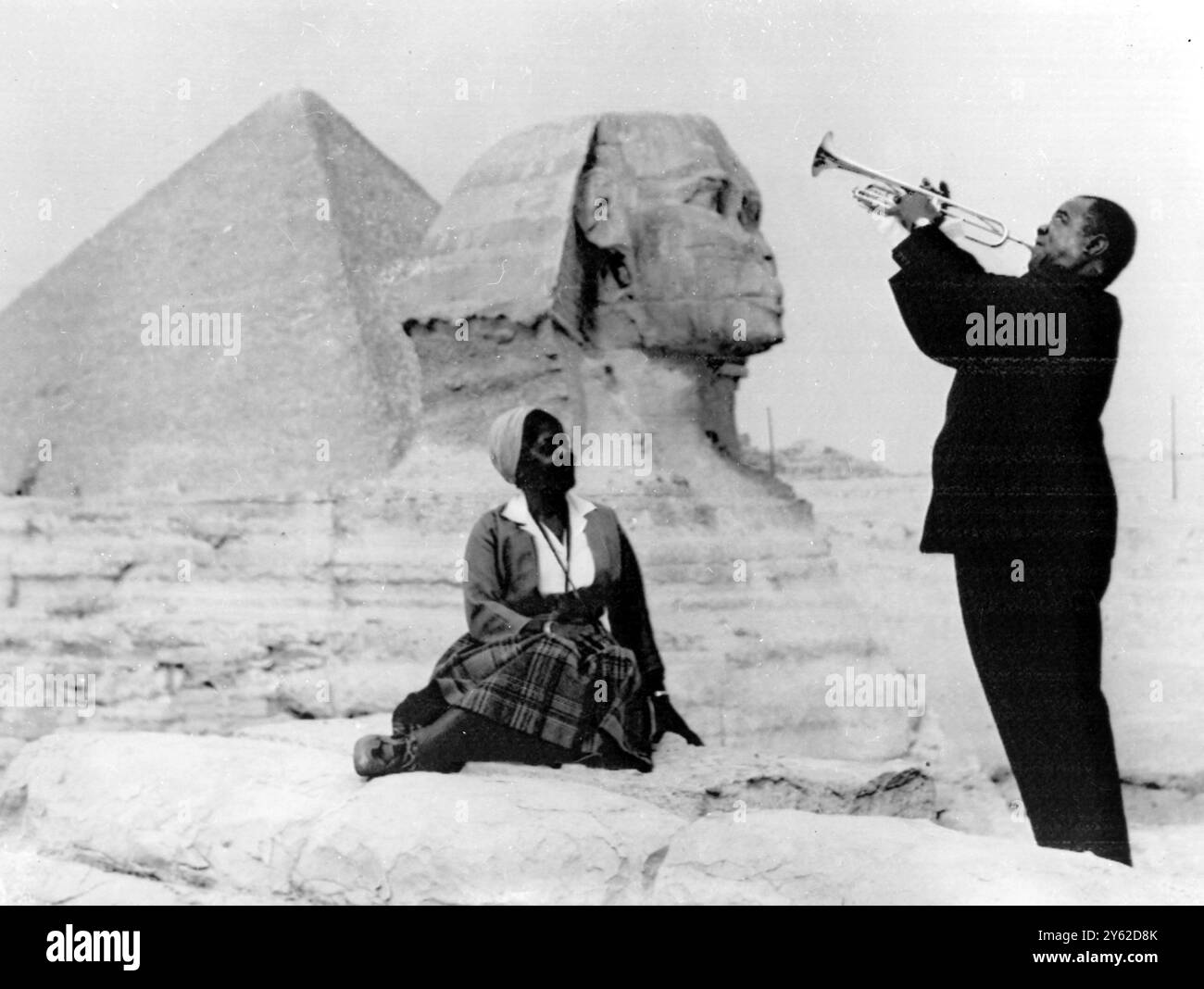 Louis armstrong egypt hi-res stock photography and images - Alamy