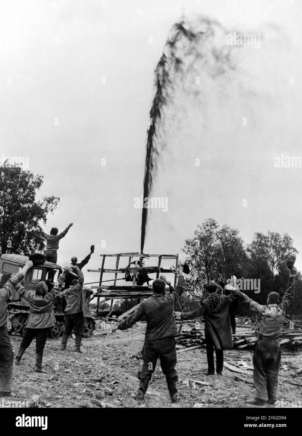 Soviet oil drilling hi-res stock photography and images - Alamy