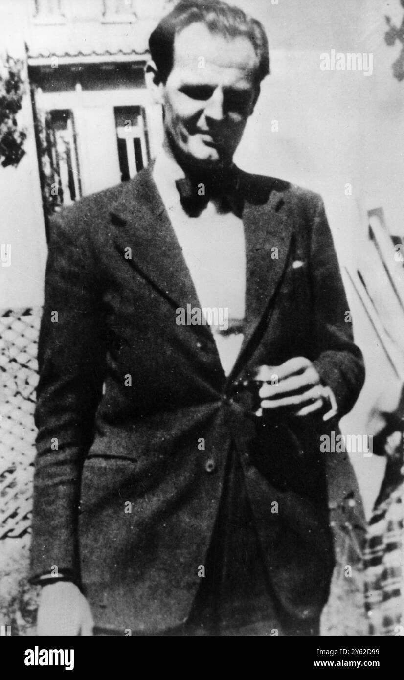 Mr Donald Maclean , one of the missing British diplomats Stock Photo ...