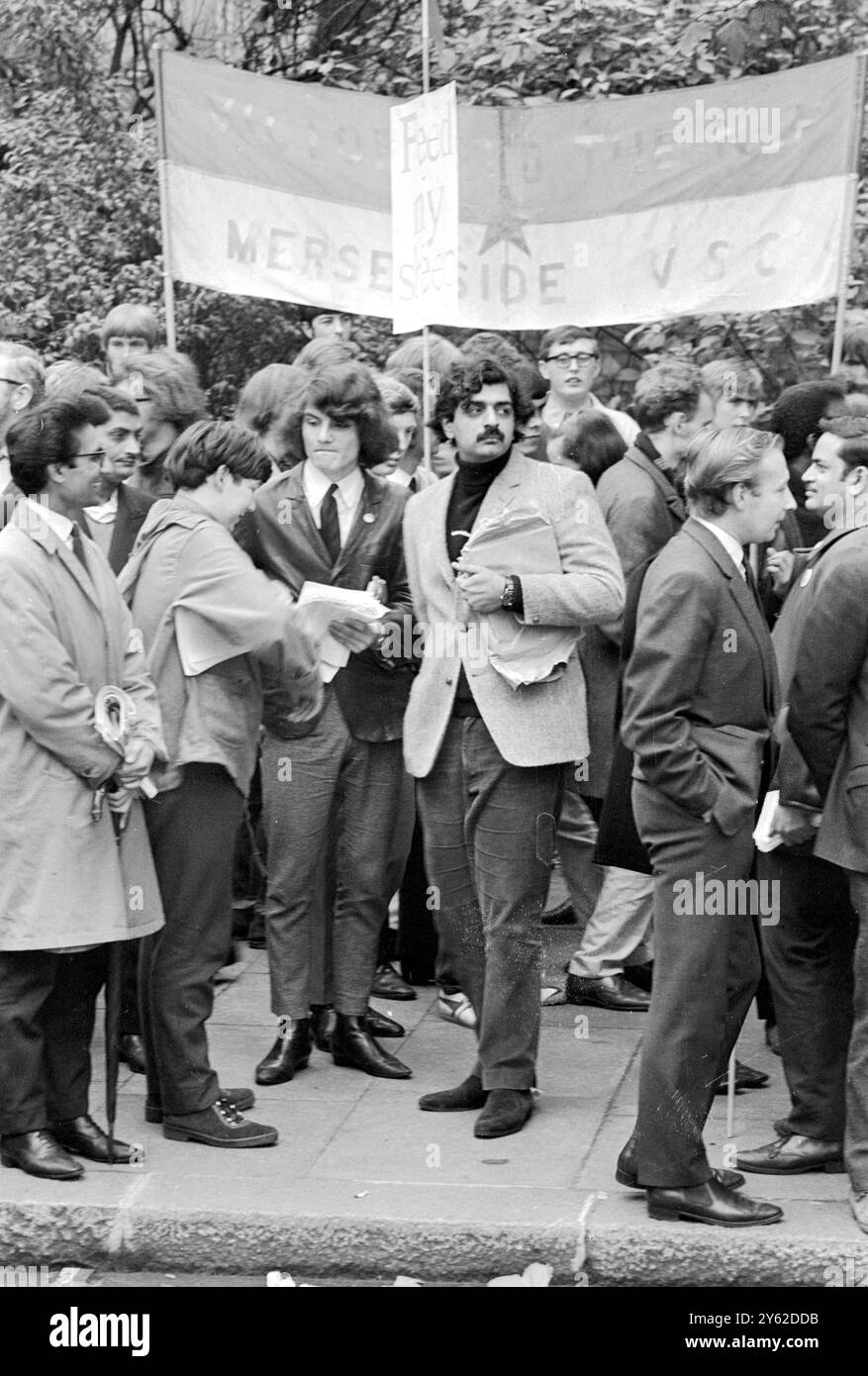 London: Tariq Ali , of Pakistan, leader of the Vietnam Solidarity ...