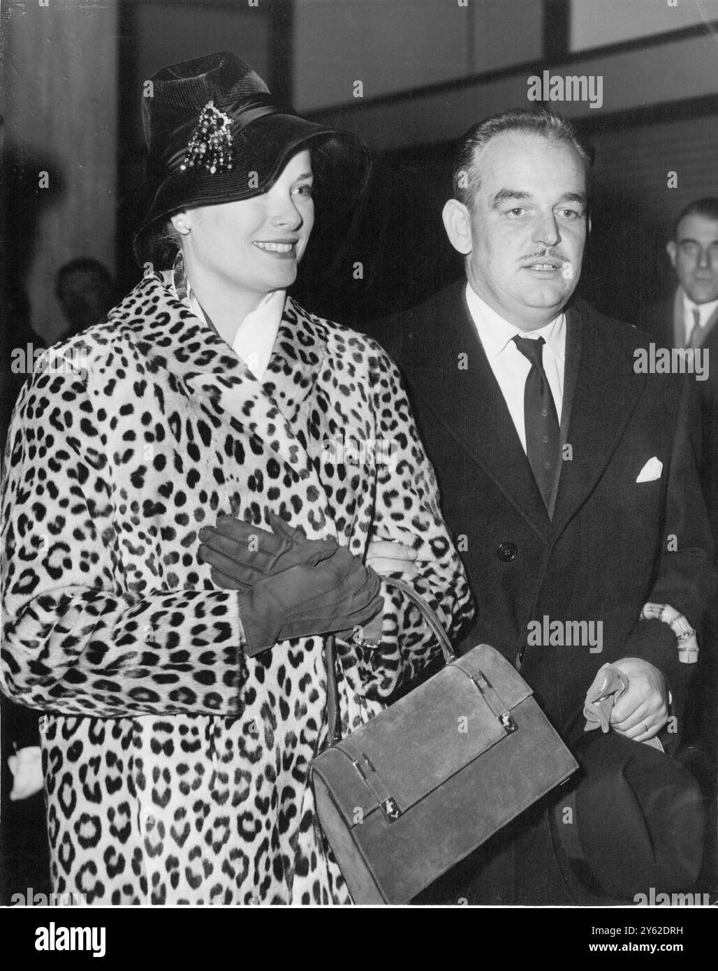 Prince rainier iii grace kelly airport hi-res stock photography and ...
