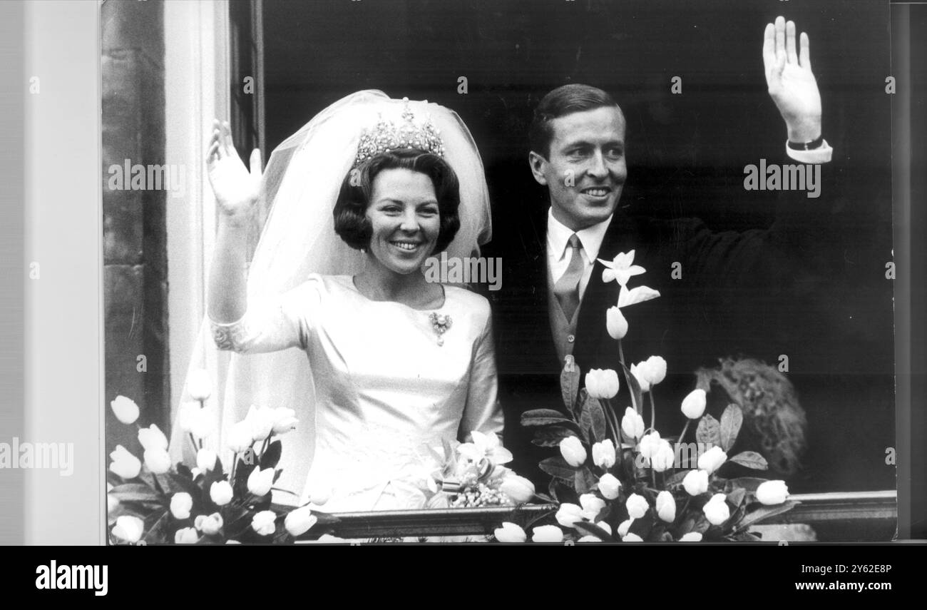 Princess Beatrix of the Netherlands marries Prince Claus of the ...