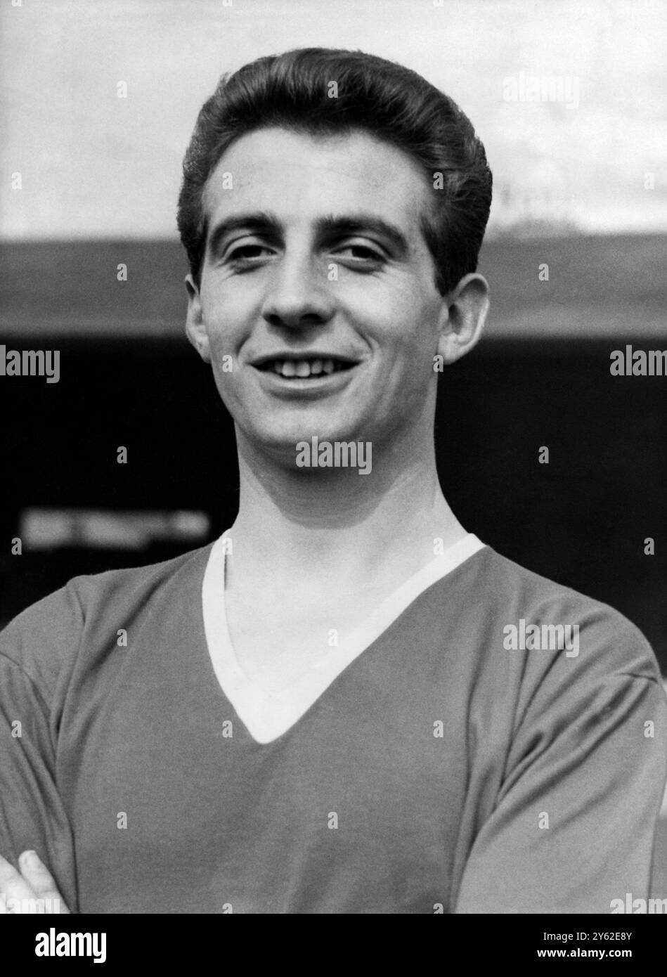 David Pegg , Manchester United outside left, who was in the party whose ...