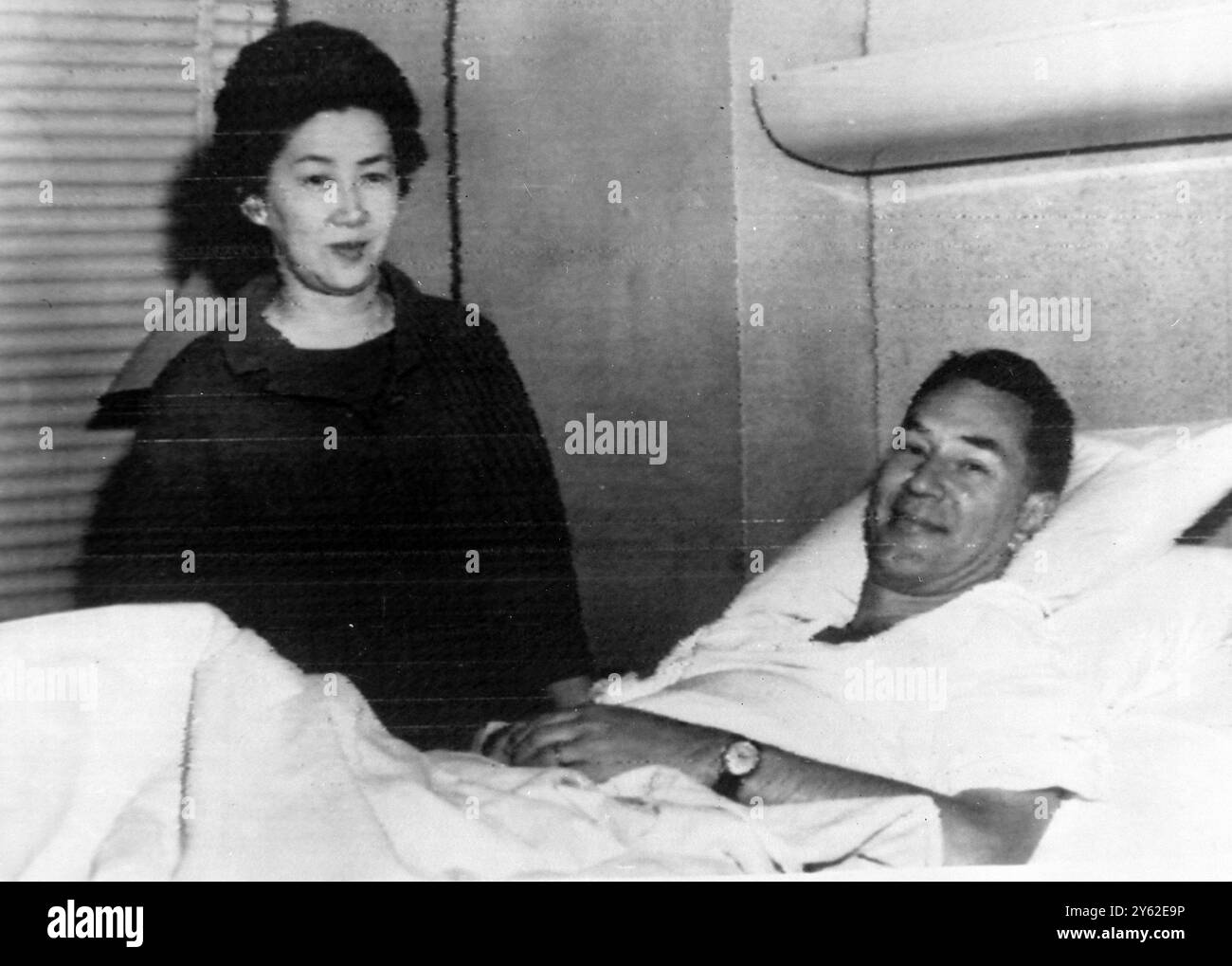 EDWIN REISCHAUER O SURVIVES ASSASSINATION ATTEMPT - IN HOSPITAL WITH ...