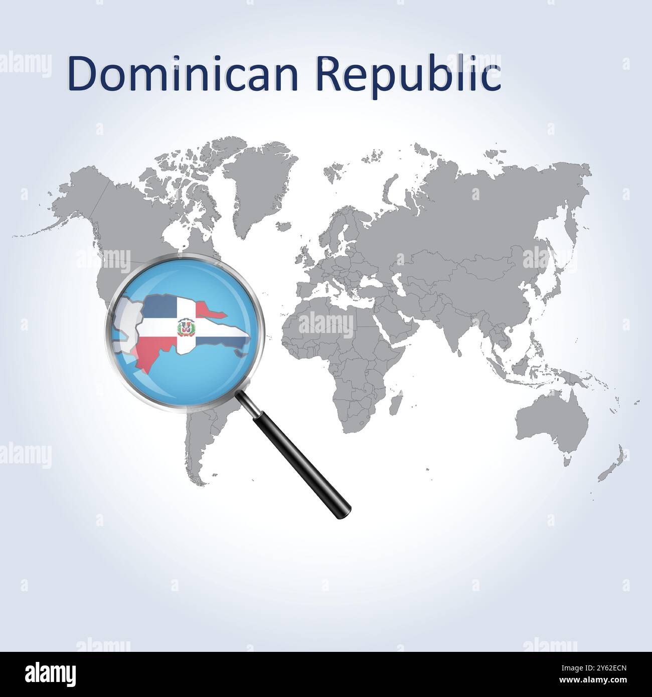Map of map of dominican republic hi-res stock photography and images ...