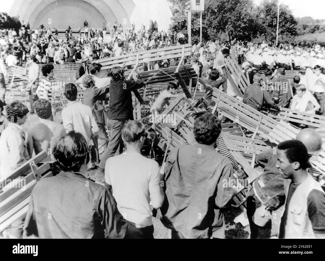 Anti-war demonstrators conflicting with National Guardsmen which ...