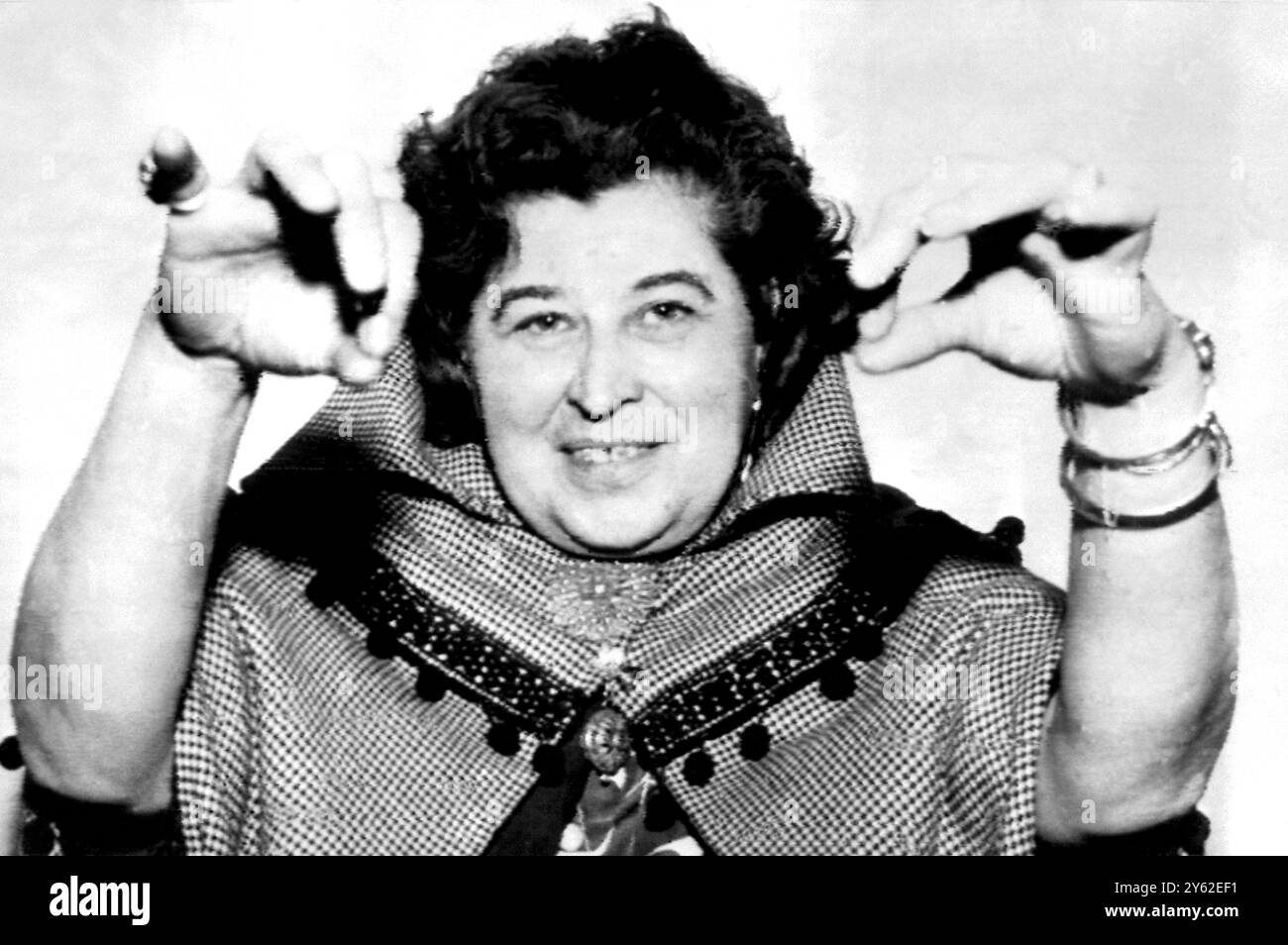 Forty-two year old Mrs Sybil Leek who claims to be the world's Chief ...