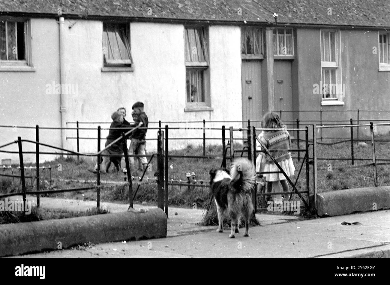 Dublin : A small troop of children playing . Ireland 's birth rate is ...