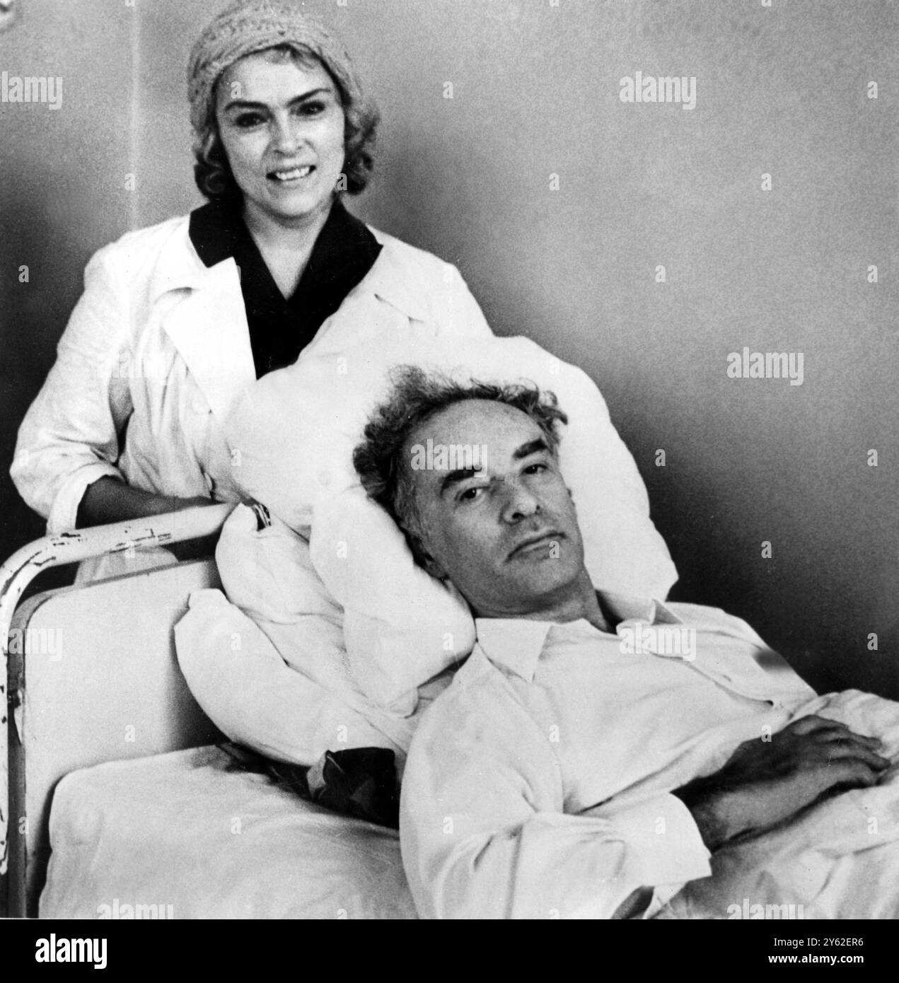 Nobel Prize winner Landau and wife. Soviet Professor Lev Landau ...