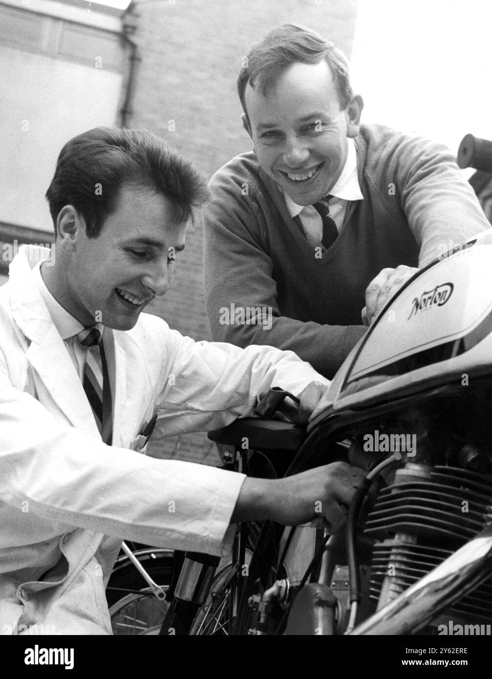 Another racer in a famous family . Norman Surtees , 21 , younger ...