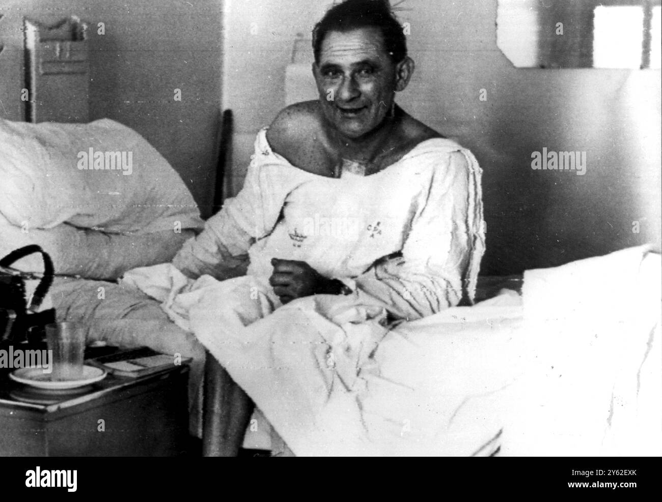 55 year old Louis Washansky who was given the heart of a dead girl in ...